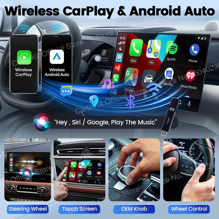 CarlinKit MINI SE Pro Wireless Adapter Smart Wireless CarPlay Android – Carlinkit Wireless ...