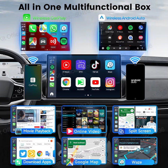 Negozio ufficiale Carlinkit - adattatori USB->wireless CarPlay e ...