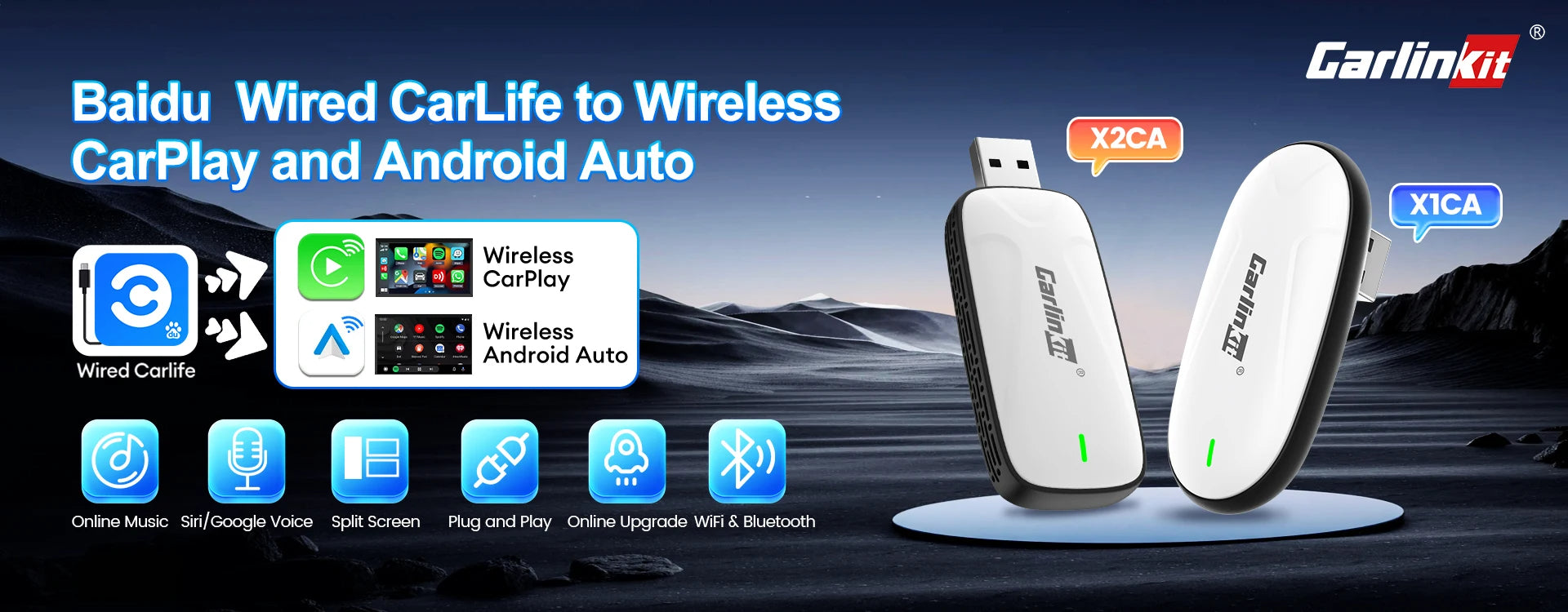Carlinkit official store - usb->wireless CarPlay adapters & video ...