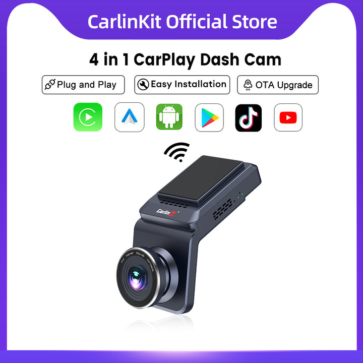 Carlinkit 4.0 CPC200-CP2A wired to wireless CarPlay carbon fibre shell ...